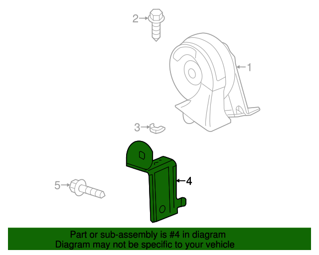 84064024 GM Passenger Side Headlamp Bracket | GM Parts Store