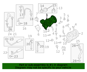 2017-2024 Porsche Turbocharger PAB-145-704-C | Sunset Porsche Parts