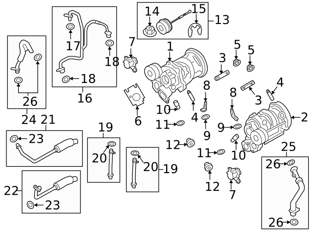 2017-2022 Porsche Turbocharger Stud N-108-465-01 | Porsche Marin