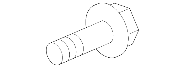 MU000716 - Bumper Cover Screw 1997-2017 Mitsubishi | Mitsubishi Direct ...