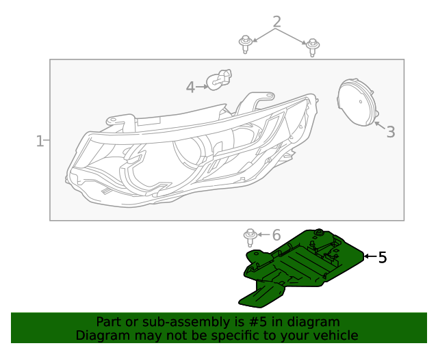 Genuine OEM Mount Plate Part# LR066965 Fits 2015-2023 Land Rover ...