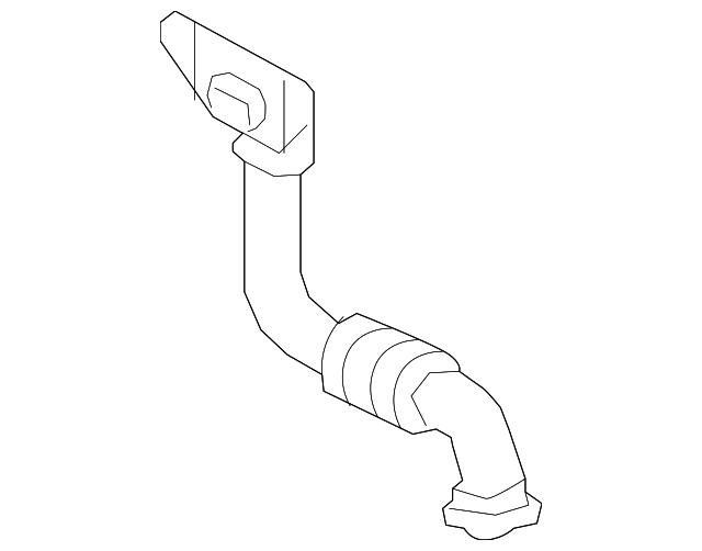 2017-2022 Toyota Prius Prime Pipe G9290-47040 | Toyota Parts Center