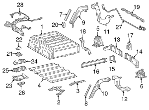 821H1-47041 Battery Cable - Toyota | Mike Calvert Toyota Parts