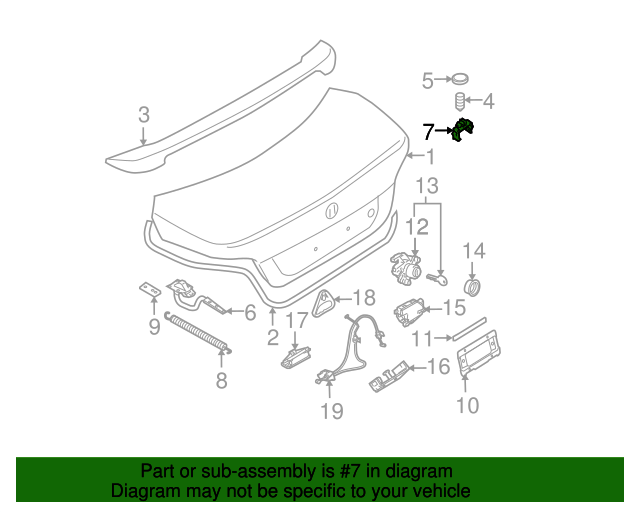 51244315699 - 2004-2010 BMW Hinge Stopper (51-24-4-315-699) | BMW of ...