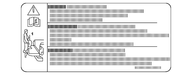2019-2024 Ford Warning Label LU5Z-9900014-C | OEM Parts Online
