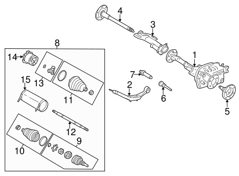 2002 Cadillac Escalade Parts Diagram