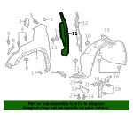 2017-2020 GM Rear Insulator 84205465 | TascaParts.com