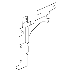 2017-2025 GM Driver Side Front Compartment Splash Shield 84252174 GM ...