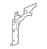 2017-2021 GM Splash Shield - Driver's Side (LH) 84252174 | TascaParts.com