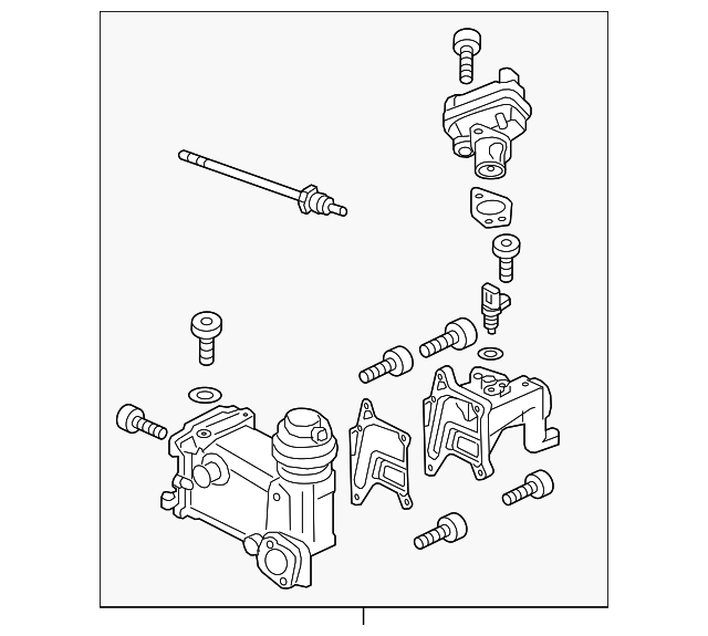 2013-2016 Porsche Cayenne Heat Exchanger PAB-131-515-E | Sunset Porsche ...