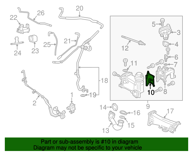 2013-2016 Porsche Cayenne Heat Exchanger Gasket 958-111-599-00 | Sunset ...
