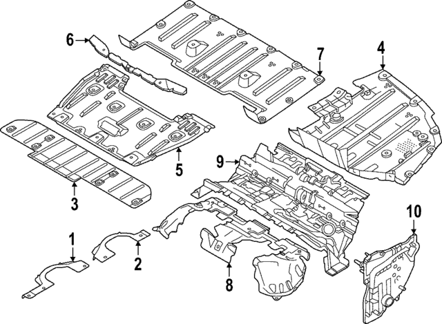Genuine BMW 51-48-9-893-882 | Sound Absorber | FREE Shipping on Most ...