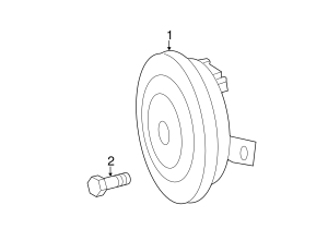 006-542-74-20 - Horn 2010-2018 Mercedes-Benz | Mercedes-Benz USA Parts