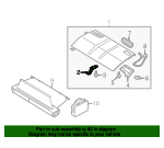 2010-2016 Porsche Panamera Hinge 970-555-586-00-1E0 | Porsche Marin