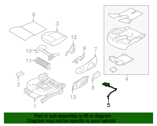 2017-2023 Land Rover Position Sensor LR087679 | OEM Parts Online