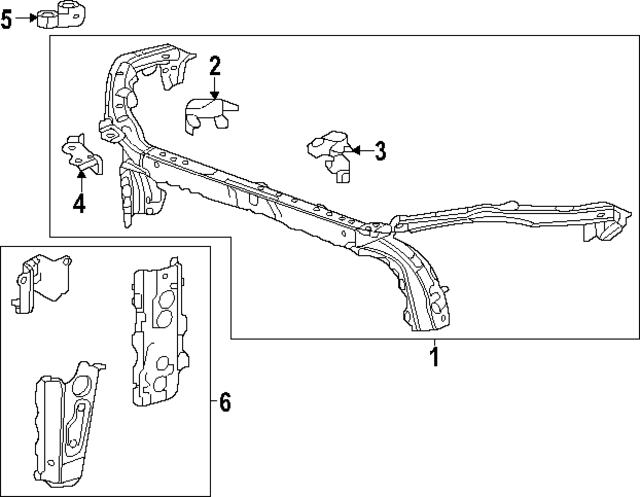 2024 Buick Encore GX Support 60007872 | TascaParts.com