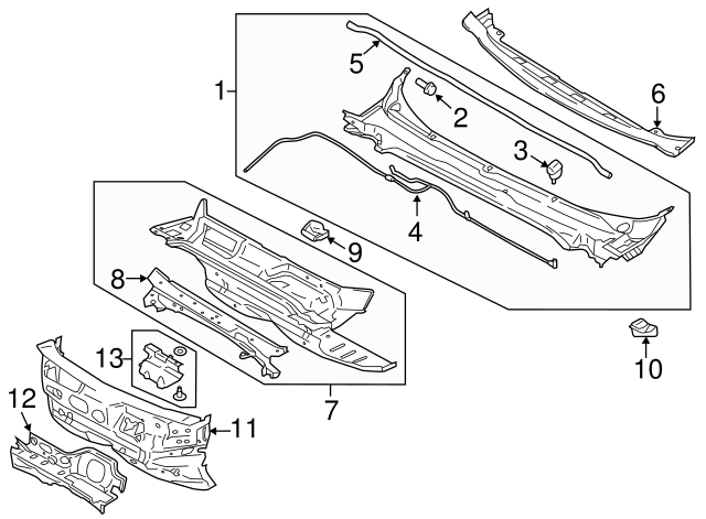 DS7Z-16738-B 2013-2020 Ford Seal | Fairway Ford Parts
