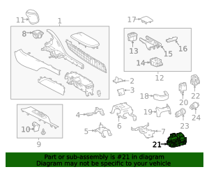84860-11010 - Switch - 2021-2023 Lexus LC500 | MyLexusParts