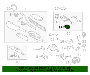 84780-11010 - Combo Switch 2018-2019 Lexus | AutoNationParts.com