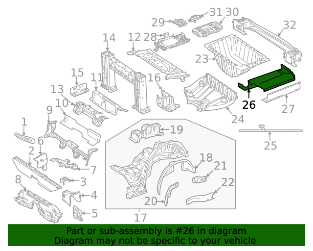 238-610-31-00 - Floor Side 2018-2023 Mercedes-Benz | Mercedes-Benz USA ...