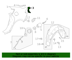 63720-TGV-A00ZZ - Tail Lamp Panel 2021-2023 Acura TLX | AutoNation Parts