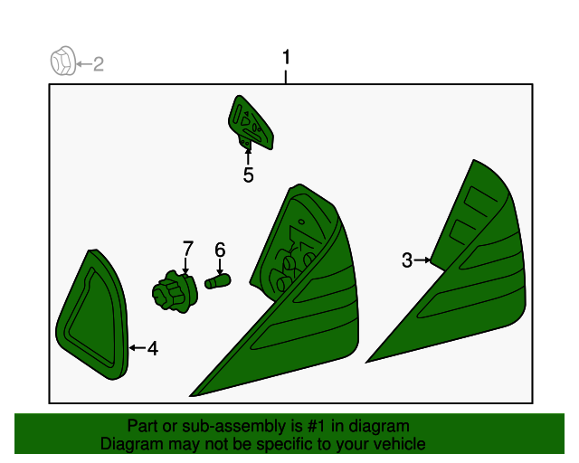 220-820-08-64 - Tail Light Assembly 2003-2006 Mercedes-Benz ...