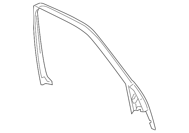 51337299531 - 2014-2018 BMW X5 Upper Molding (51-33-7-299-531) | BMW of ...