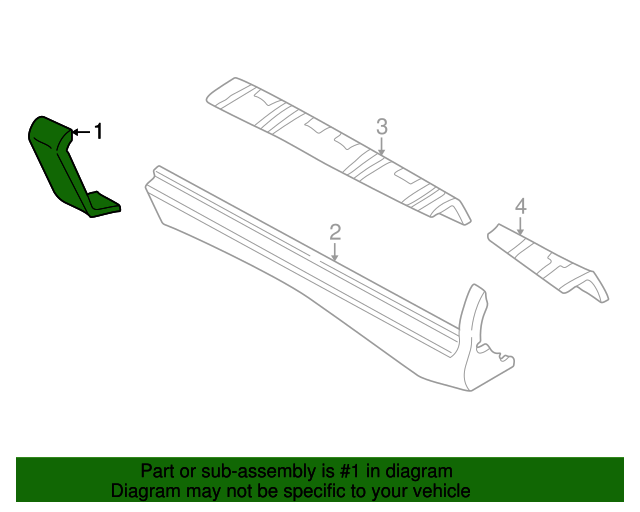 87712-26910 - Rocker Molding - 2001-2004 Hyundai Santa Fe | World OEM ...