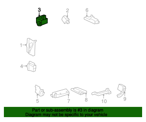 2007-2012 Lexus Controller 89748-50010 | OEM Parts Online