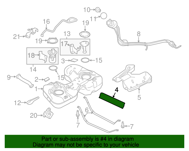 2014-2019 Ford Lower Shield DB5Z-9B007-C | Ford OEM Parts Outlet