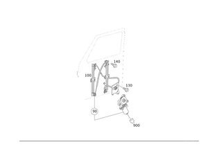 463-720-13-46 - Window Lifter 2003-2018 Mercedes-Benz | Mercedes-Benz ...