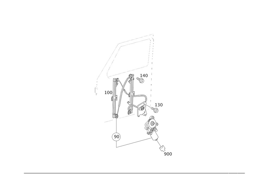 463-720-15-46 - Window Lifter 2003-2018 Mercedes-Benz | Mercedes-Benz ...
