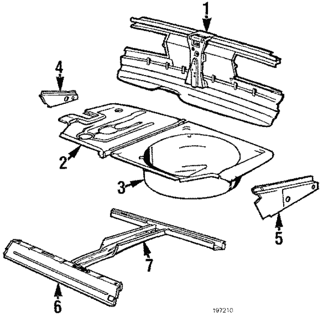 Genuine BMW 41-34-1-877-026 | Panel Below Lid | FREE Shipping on Most ...