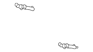 2016-2020 Volvo XC90 Headlight Washer Nozzle - Driver's Side (LH ...