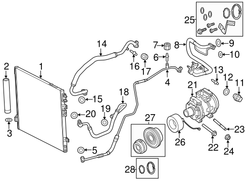A/C Clutch & Compressor for 2021 Dodge Charger | Canada Mopar Parts