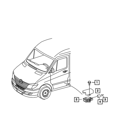 Sensors for 2008 Dodge Sprinter 2500 | DodgeParts.com