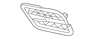 207-885-07-53 - Outer Grille 2012-2013 Mercedes-Benz | Mercedes-Benz ...