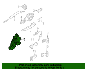 Genuine Door Lock Actuator Motor for 2006-2019 Land Rover | Land Rover ...