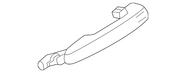 Genuine OEM Handle, Outside Part# LR055921 Fits 2013-2019 Land Rover ...