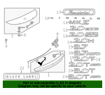 2007-2024 Ford Door Trim Panel Screw -W704875-S439 | TascaParts.com