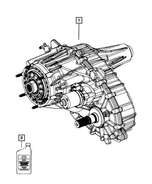 Transfer Case and PTU Assembly for 2023 Ram 1500 | Mopar eStore