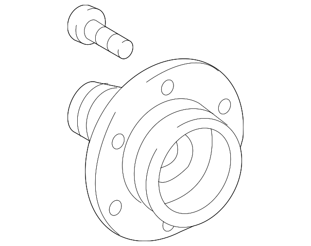 2005-2023 Toyota Tacoma Hub 43502-04140 | OEM Parts Online