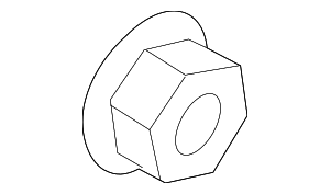 1995-2023 Toyota Axle Nut 90178-28002 | Toyota San Diego Parts