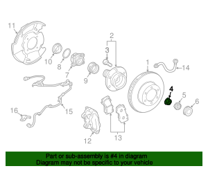 90178-28002 - Axle Nut 1995-2023 Toyota | Longo Toyota Parts