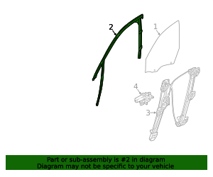 51337420808 - 2018-2022 BMW X2 Run Channel (51-33-7-420-808) | BMW of ...