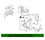 Reservoir Hose Clamp - Audi (N-904-095-01) | Audi USA Parts