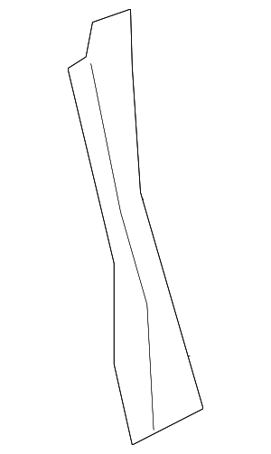 2019-2024 GMC Front Driver Side Door Front Auxiliary Weatherstrip ...