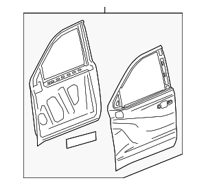 85000930 GM Front Driver Side Door | GM Parts Store