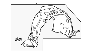 222-690-27-05 - Fender Liner 2018-2020 Mercedes-Benz | Mercedes-Benz ...