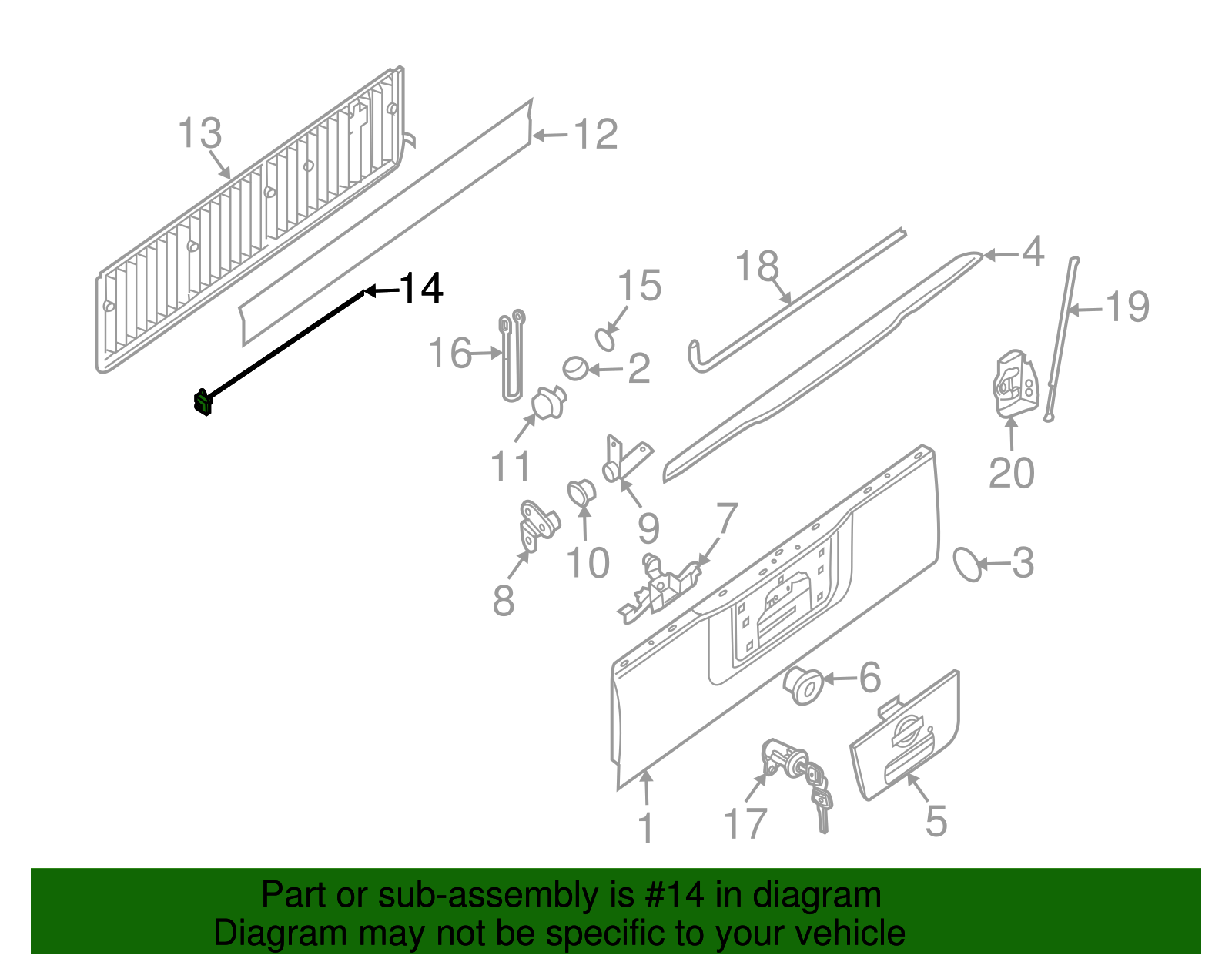 2004-2012 Nissan TITAN Support Arm 90501-ZJ00A | Kline Nissan